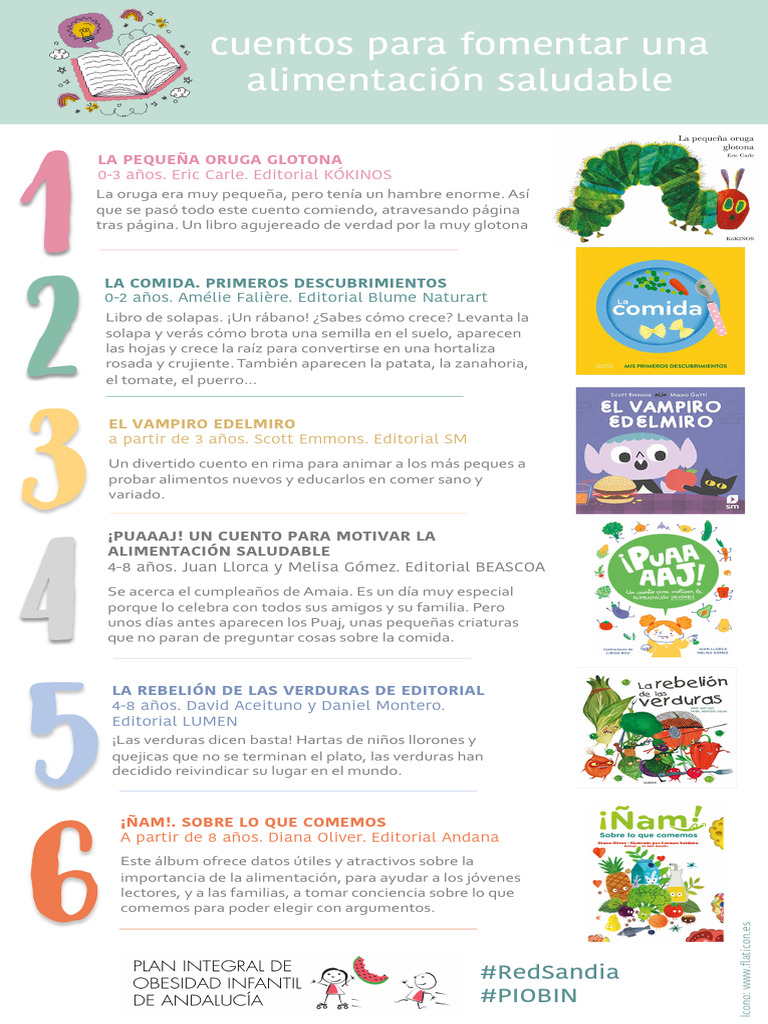 Cuentos para Alimentación Saludable | PDF