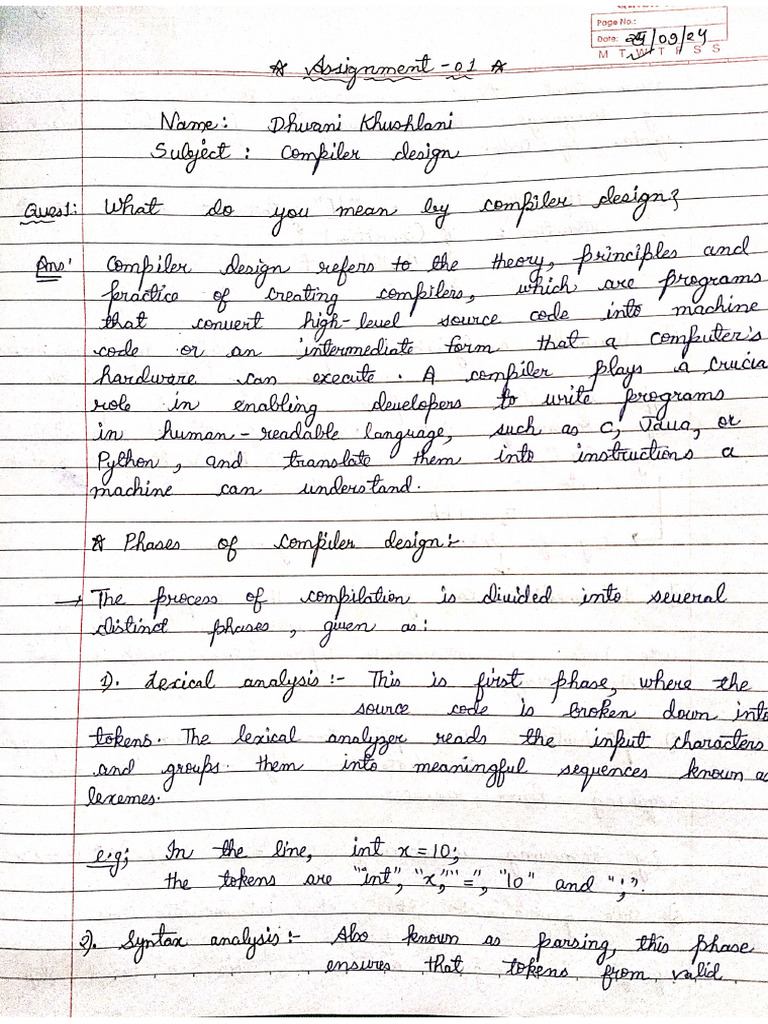 CD Assignment - 1 | PDF