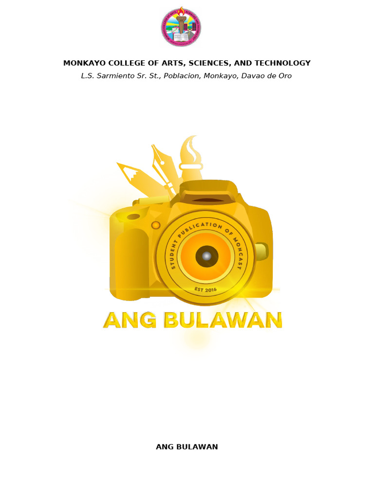 ANG BULAWAN FRONT PAGE | PDF