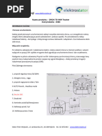Mini Dron Z Kamer - E88 Pro - Instrukcja Obs - Ugi | PDF
