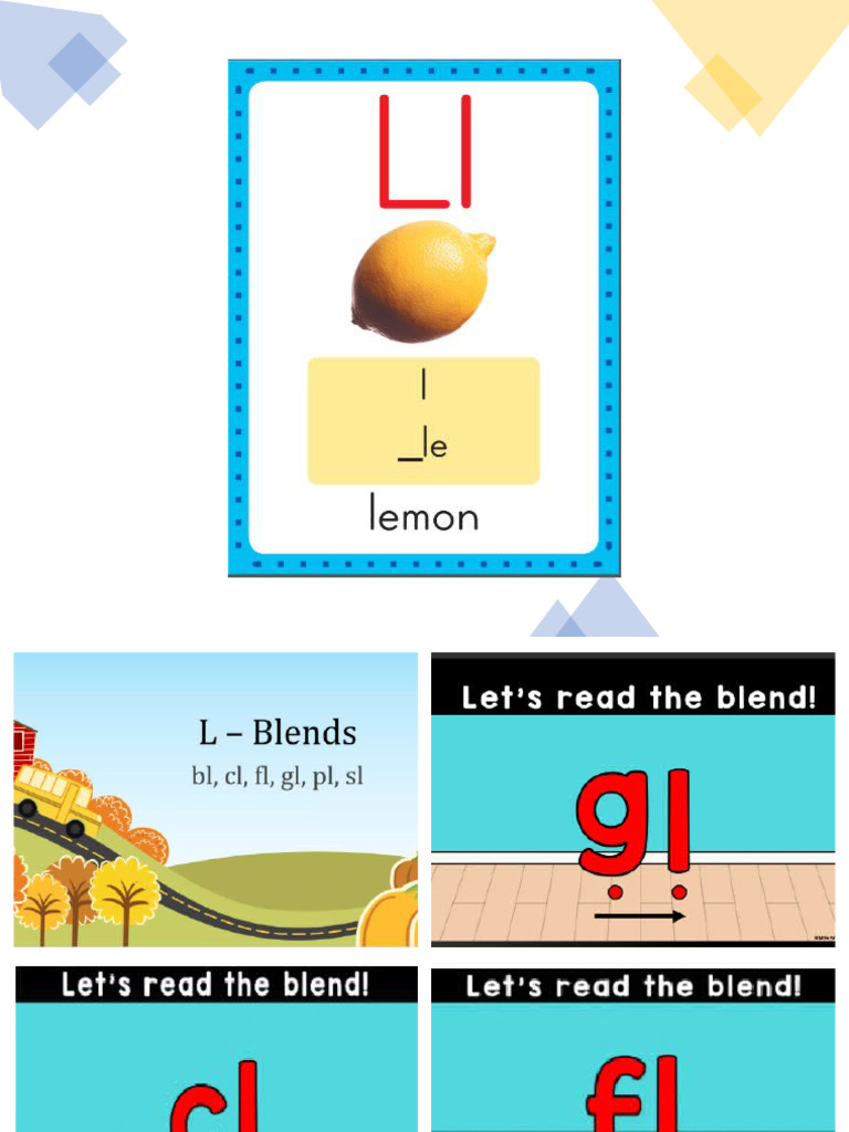 WK 5 Phonics L Blends and More Than 1week3pp | PDF
