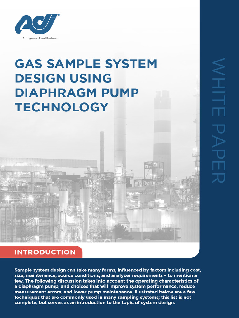 23 WP AirDimensions en Nurturing Gas Sample System 12356 | PDF | Pump | Pressure