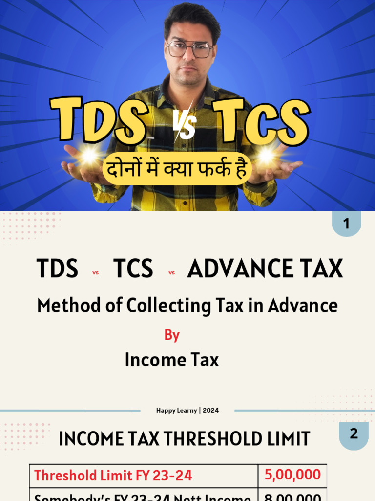TDS VS TCS | PDF