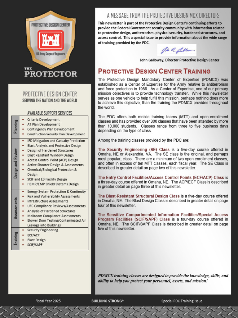 PDC Newsletter FY25 | PDF | Engineering | Physical Security