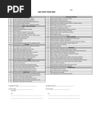 Check List Genera Tiendas | PDF | Inicio