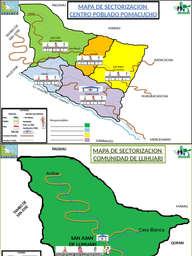 Mapas de Sectorizacion 2022 | PDF