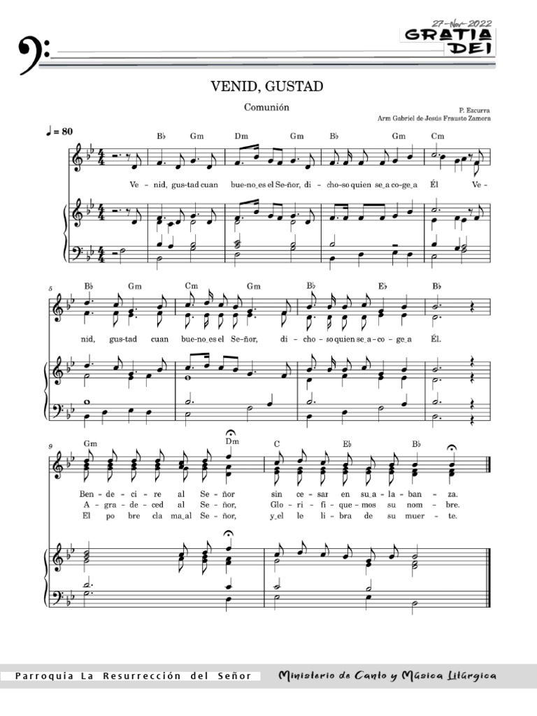 Venid, Gustad | PDF