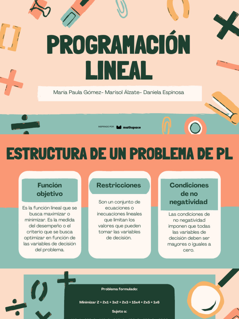Programacion Lineal | PDF
