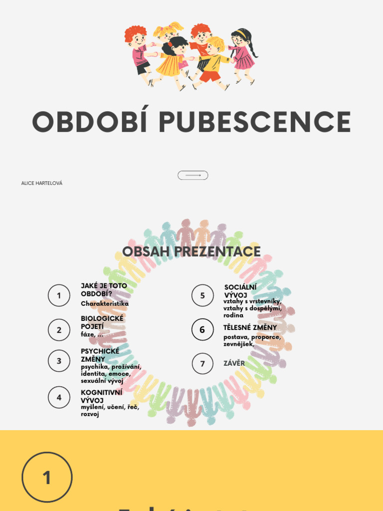 Období Pubescence | PDF