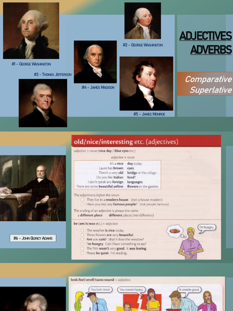 PRE - Adjectives - Adverbs | PDF