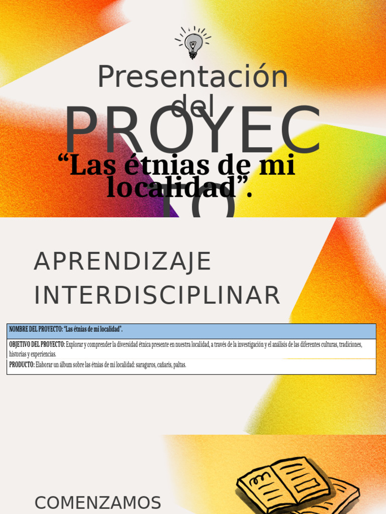Proyecto Interdisciplinar 3eros Grados | PDF | Etnicidad | Aprendizaje