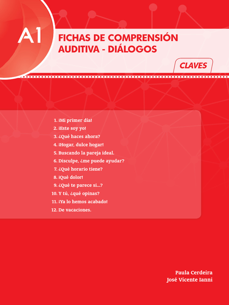 N Prisma A1 Fichas - Dialogo-Claves | PDF