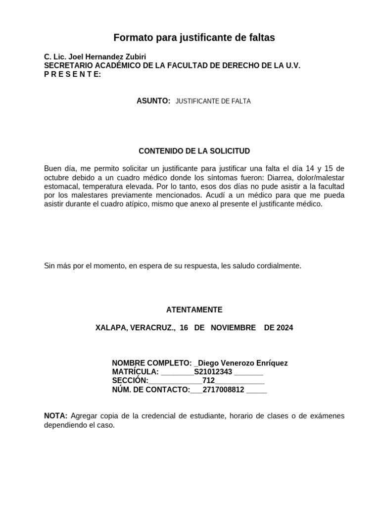 Solicitud Consejo Tecnico 2015rsma1 1 | PDF