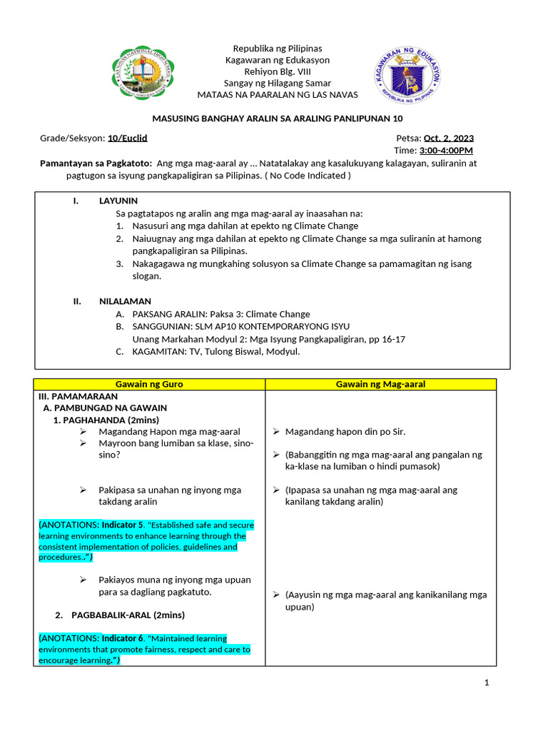 COT1 Q1 AP10 Oct. 2, 2023 | PDF