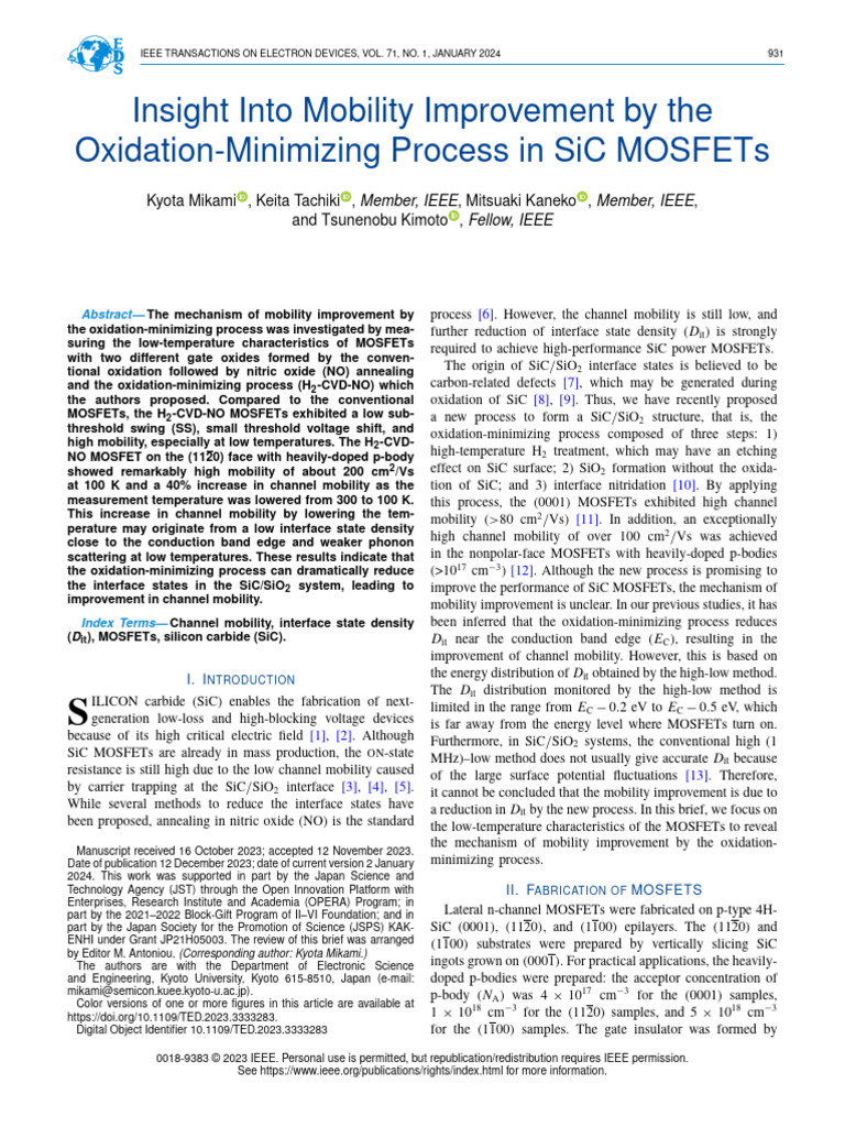 Insight_Into_Mobility_Improvement_by_the_Oxidation-Minimizing_Process_in_SiC_MOSFETs | PDF ...