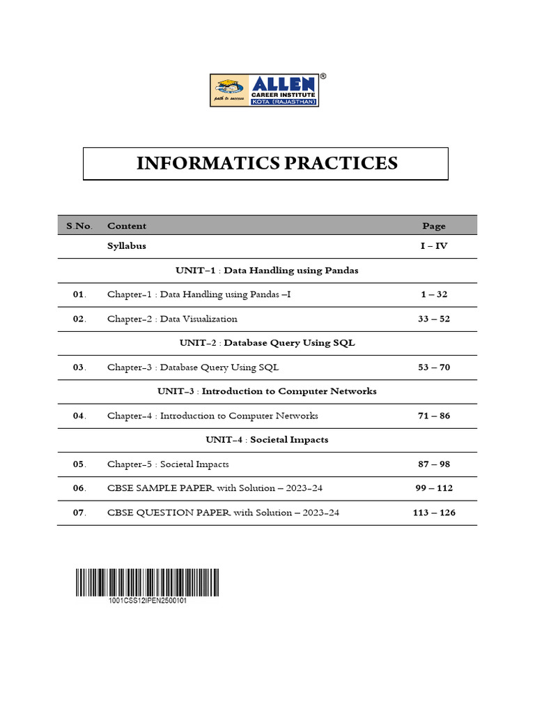 65501_s1539799 | PDF | Comma Separated Values | Database Index