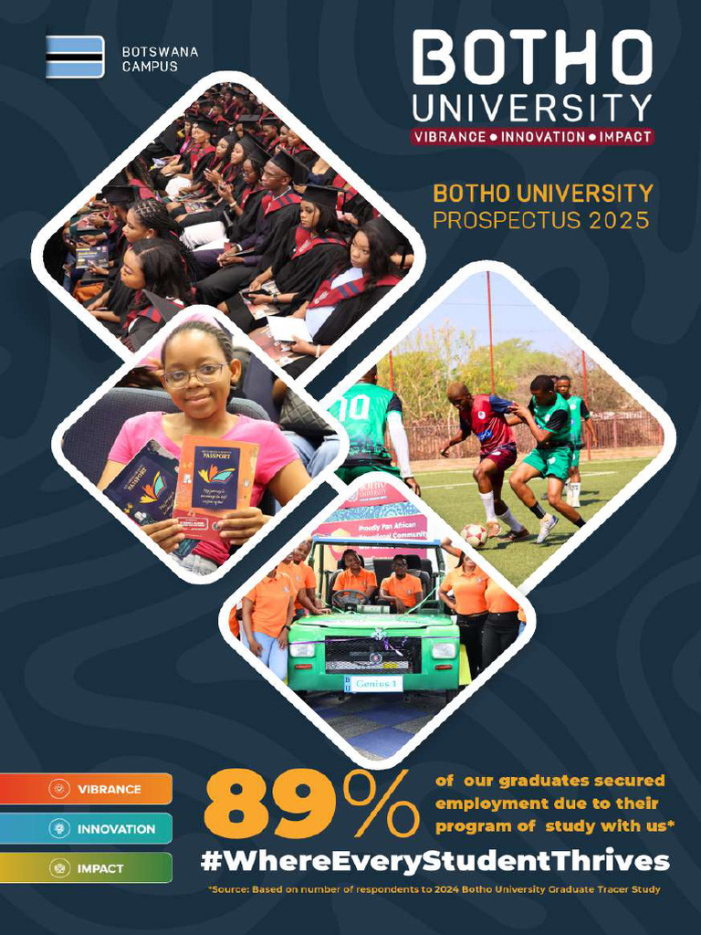 Botho University Botswana Prospectus 2025 Pdf