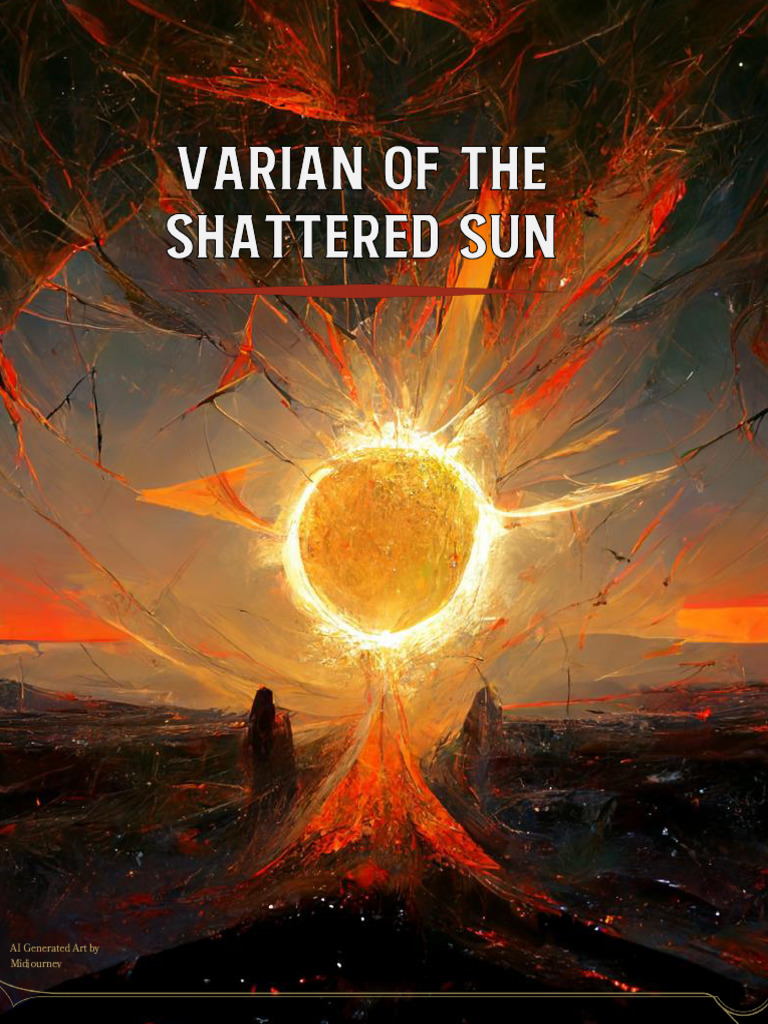 Varian of The Shattered Sun - D&D Esque | PDF