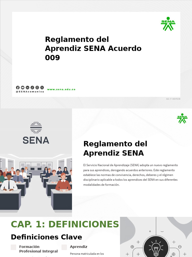 Reglamento del Aprendiz SENA 2025 | PDF | Apelación