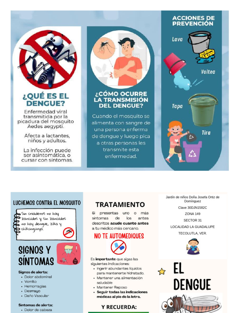 Tríptico de Dengue | PDF