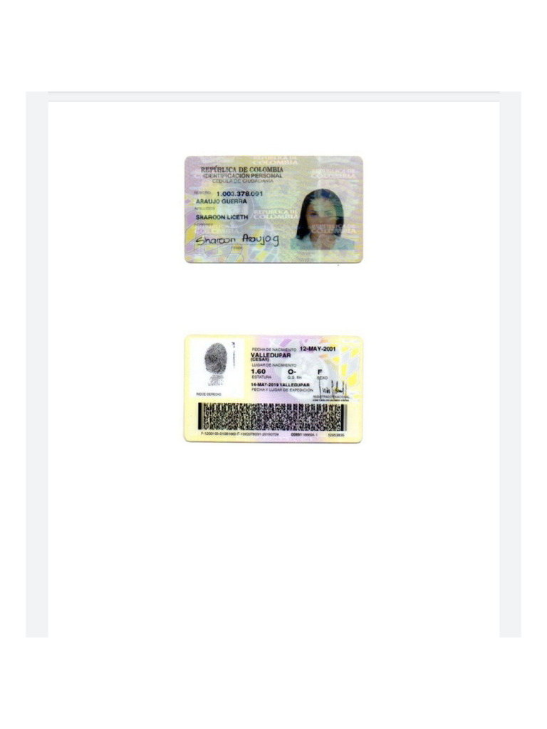 Cedula | PDF
