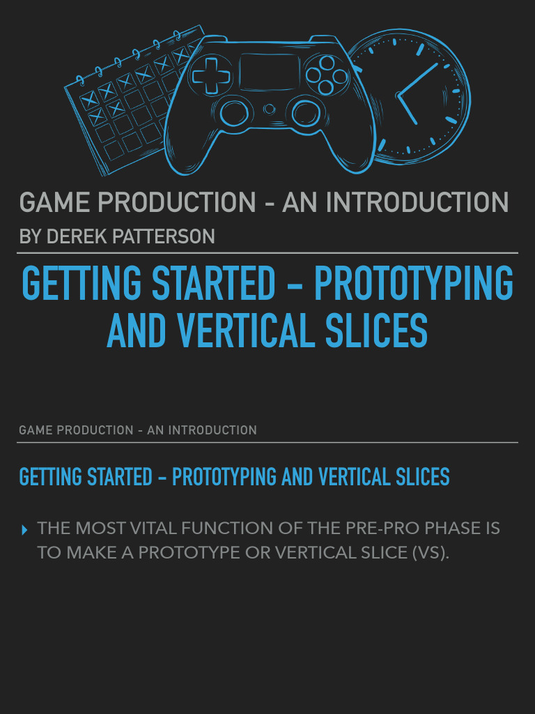Getting Started - Prototyping & Vertical Slices | PDF | Chart