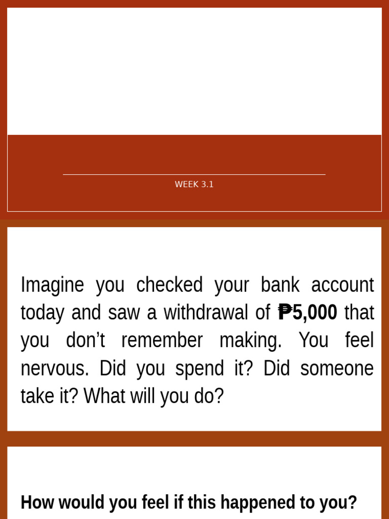 Quarter 4 Week 3.1 Bank Statement (February 24, 2025) | PDF | Banks ...