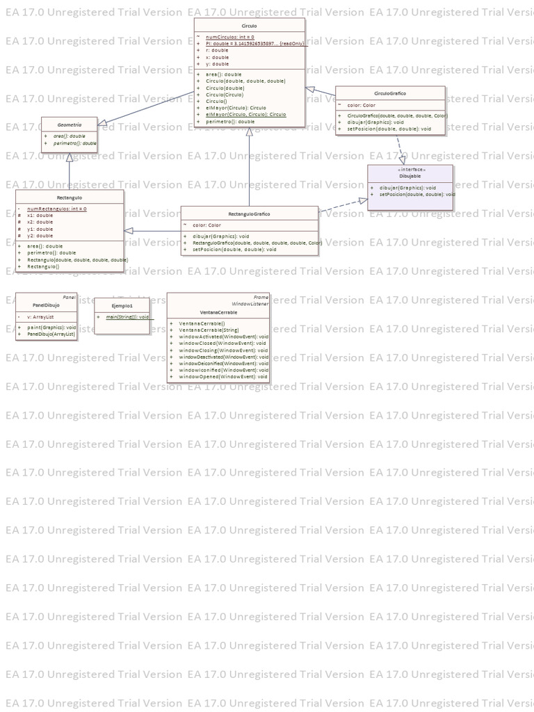 Geometry Classes Overview | PDF | Computer Programming | Software Engineering