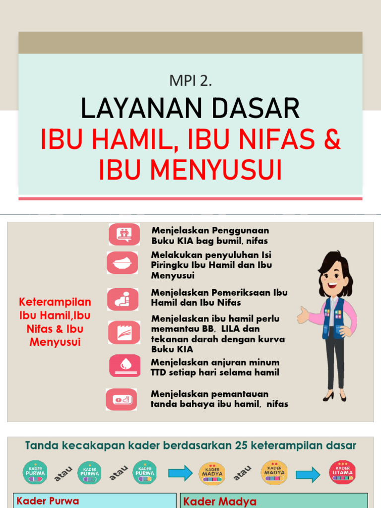 Panduan Layanan Kesehatan Ibu Hamil | PDF