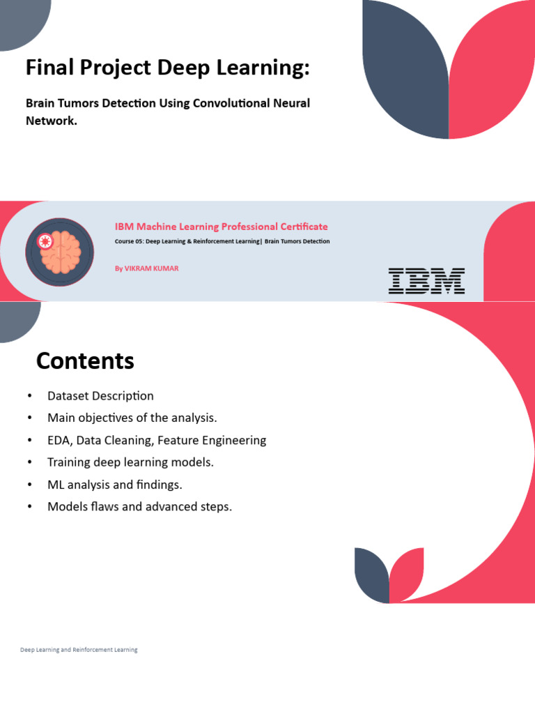 05 Deep - Learning.and - Reinforcement.learning | PDF | Brain Tumor ...