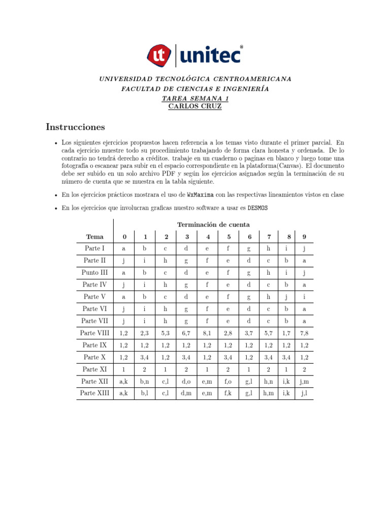 MAT 109 Tarea Semana1 | PDF | Software