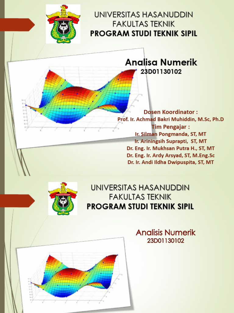 Analisa Numerik - Pertemuan 10 - Integrasi Numerik | PDF