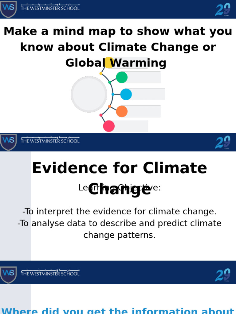 Understanding Climate Change Evidence | PDF | Climate Change | Climate