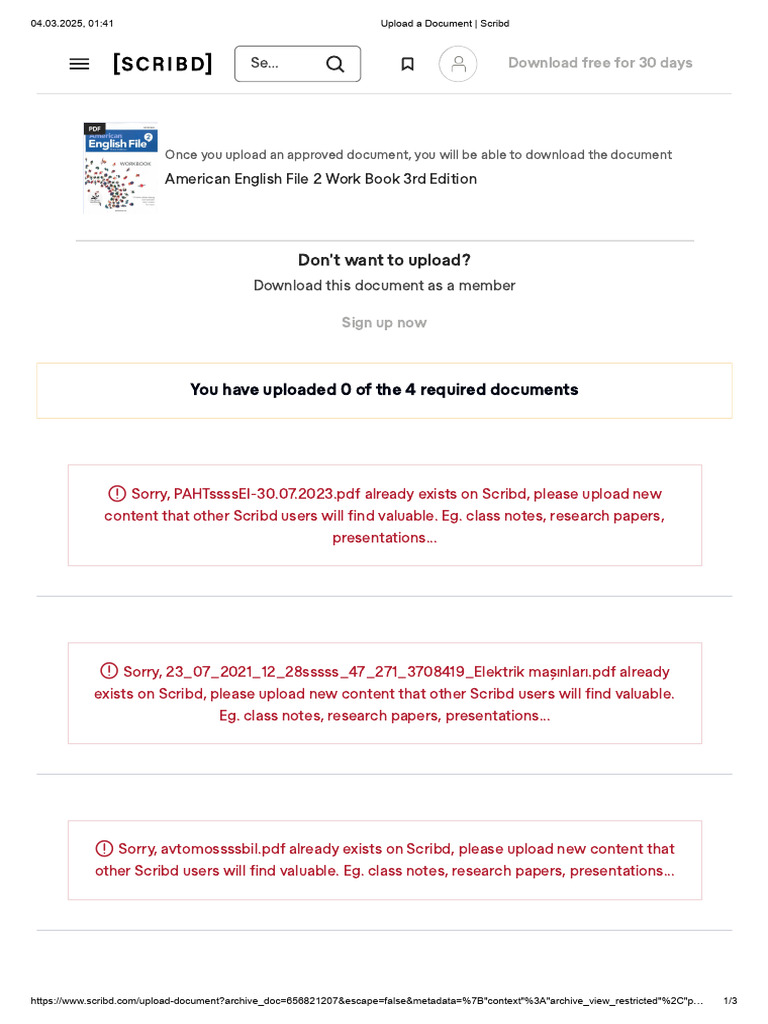 Upload A Document - Scribd | PDF | Scribd | Computing