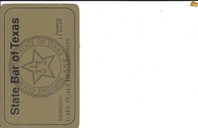 Bar Card | PDF