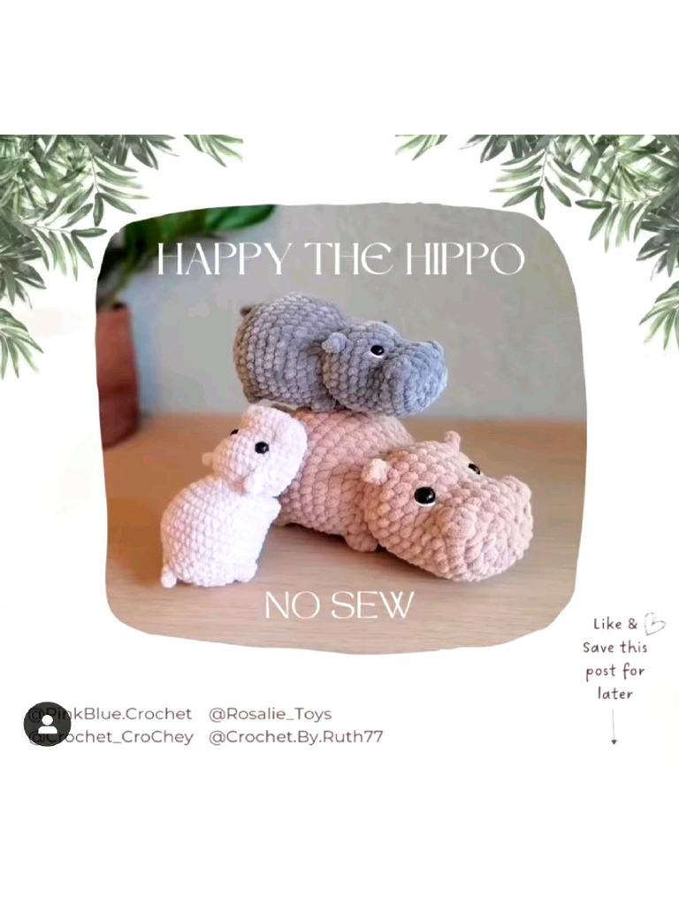Happy The Hippo | PDF