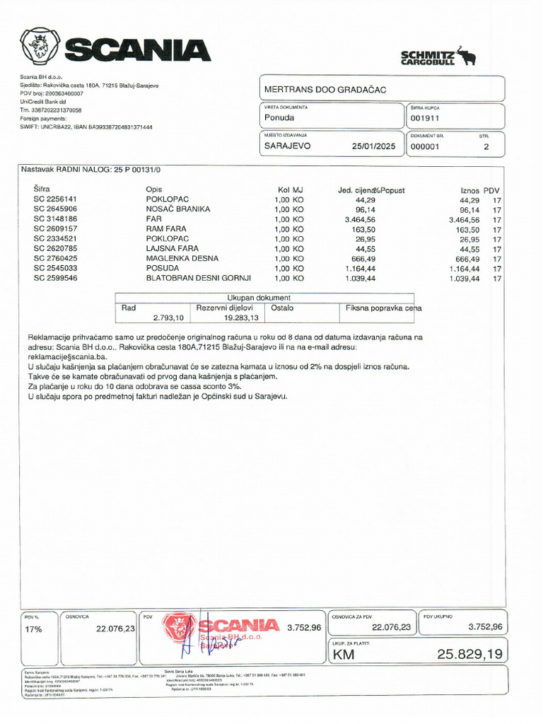 Mertrans Predracun 1e7a901d Dba5 46fa 9e71 73e679c2afd6 | PDF