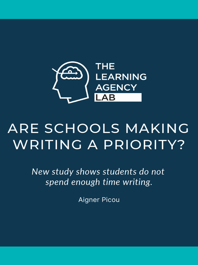 Are Schools Making Writing A Priority | PDF | National Assessment Of ...