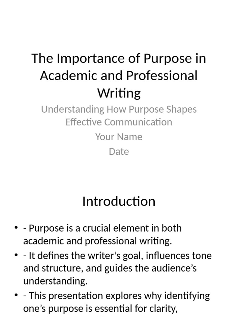 Purpose in Writing | PDF | Logic | Learning