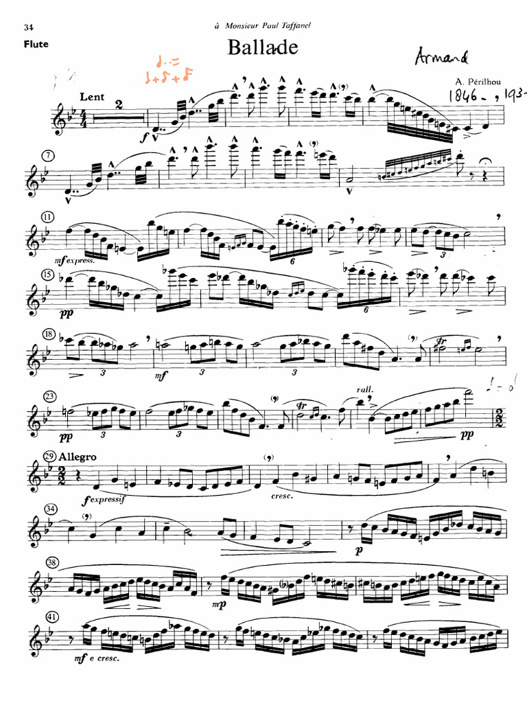 Perilhou Ballade PDF Free | PDF