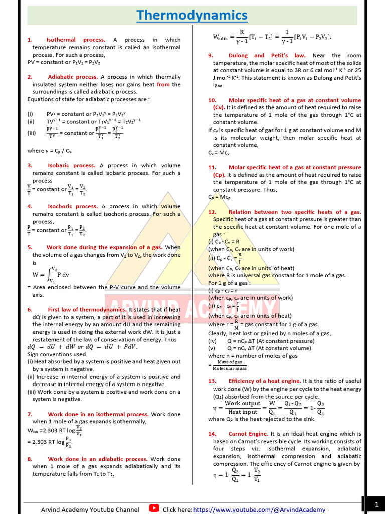 Chap 12 Thermodynamics - 53189140 - 2025 - 02 - 08 - 22 - 37 | PDF ...