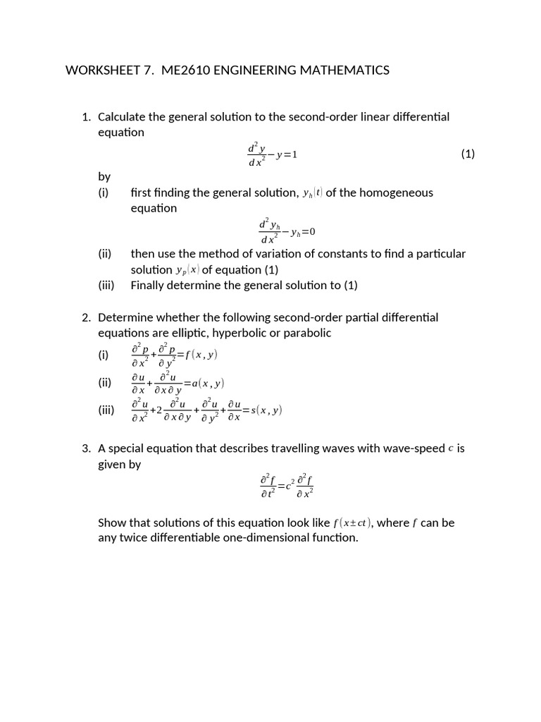 Worksheet Week7 (1) | PDF