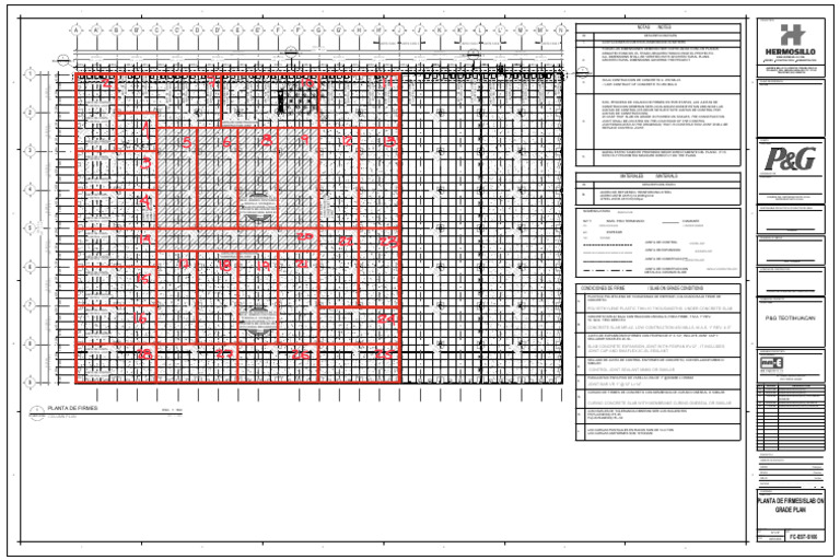FC-EST-S106 - PLANTA DE FIRMES-SLAB ON GRADE PLAN | PDF