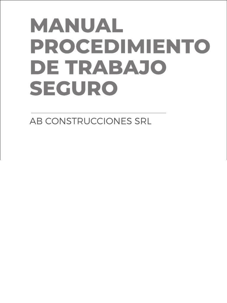 Manual Seguridad e Higiene | PDF | Escalera | Dióxido de carbono