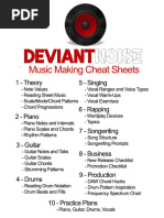 Ultimate Chords Cheat Sheet | PDF