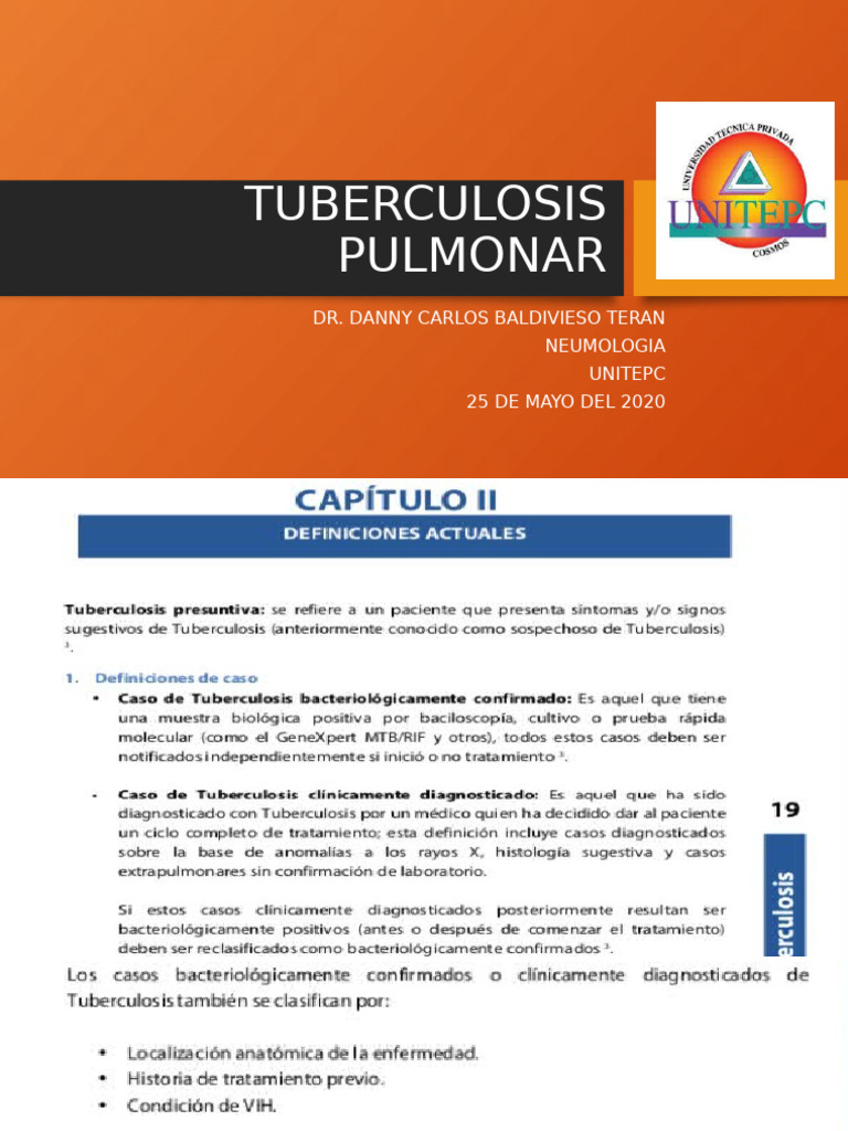 Tuberculosis Pulmonar | PDF