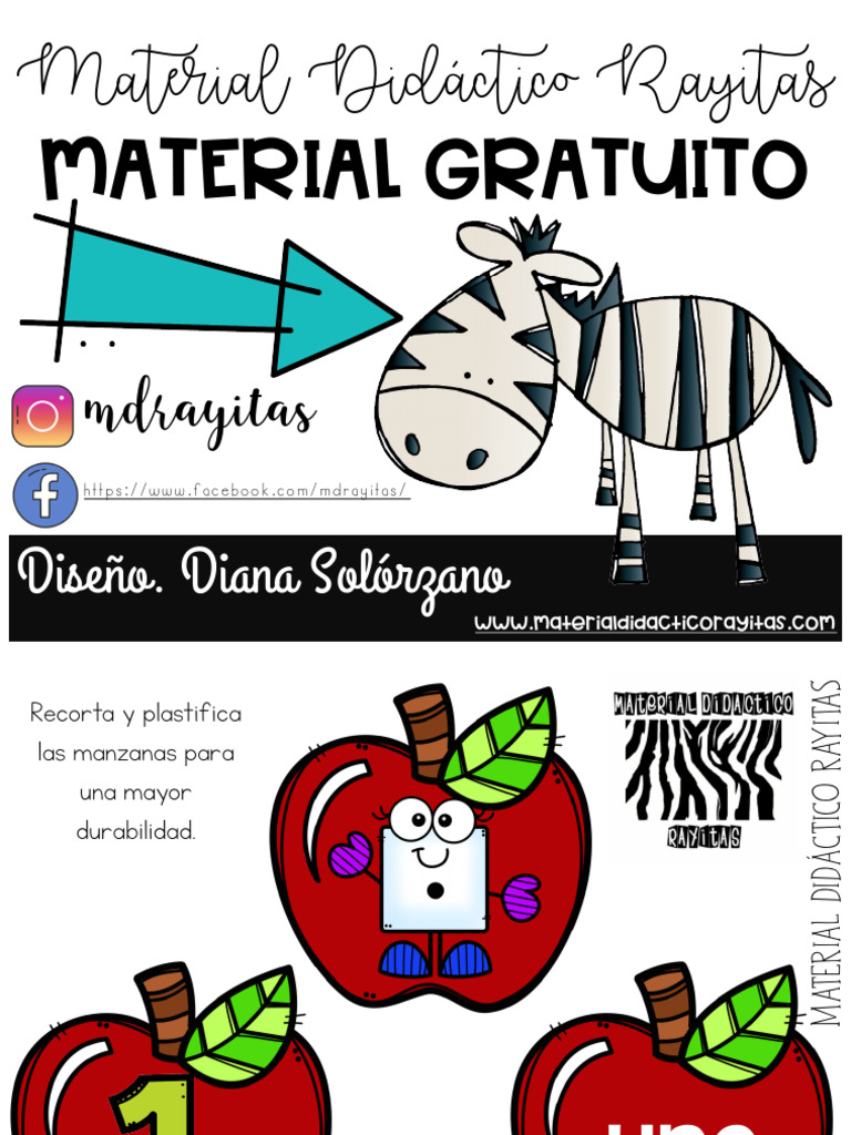 Contando 1.10 Manzanas | PDF