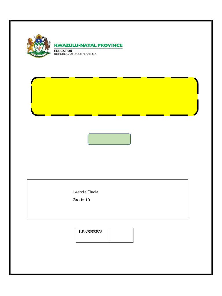Grade 10 Assignment 2025 - QP | PDF | Subtraction | Numbers