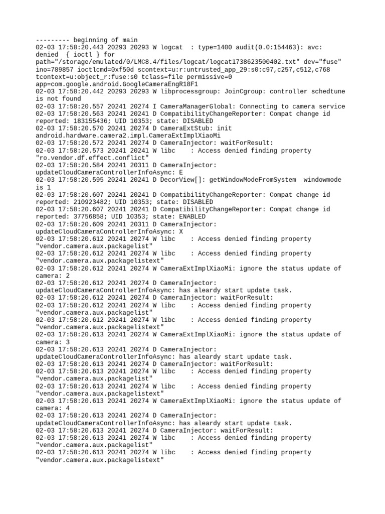 Access Denied: Camera Properties | PDF | Computing | Software
