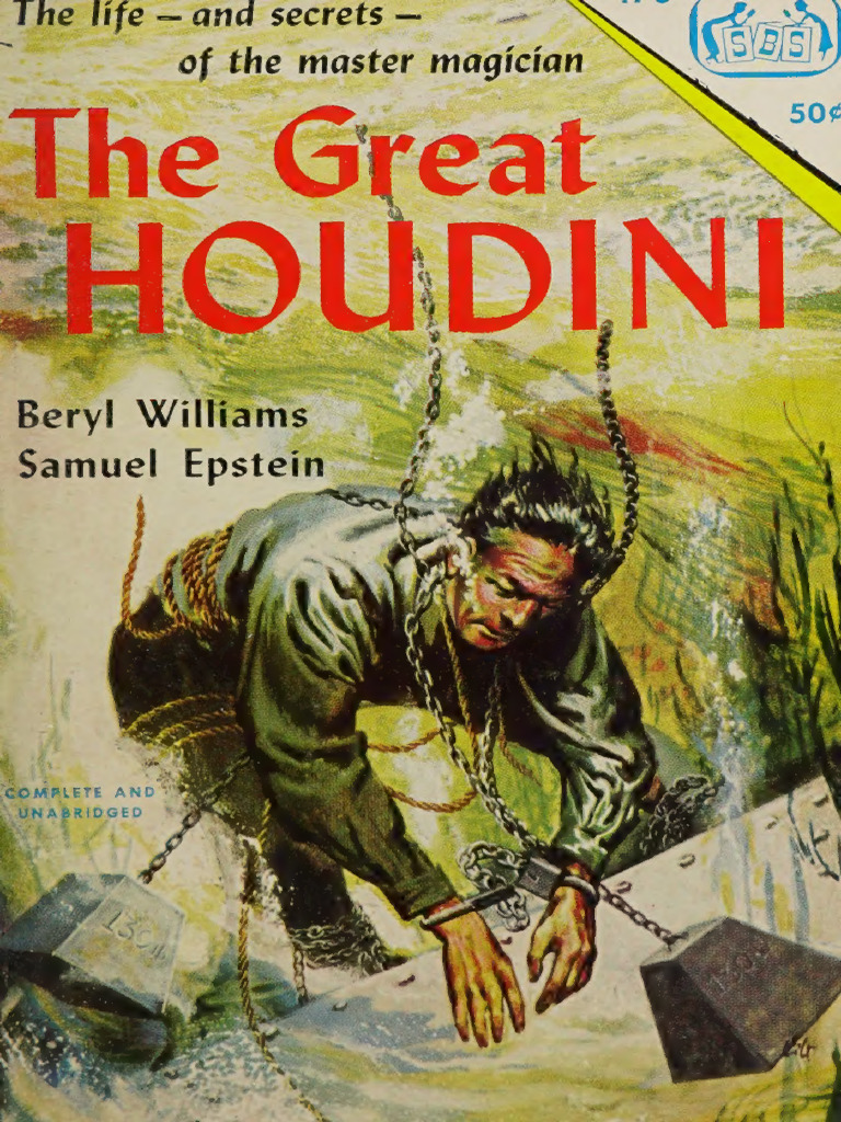 The Great Houdini - Beryl Williams and Samuel Epstein - 1951 ...